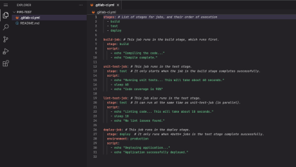Gitlab CI/CD Pipelines
